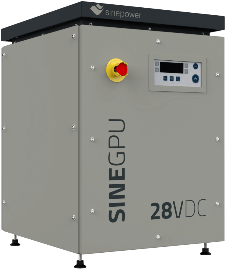 Military 28 VDC GPU Power Supply - Military Aviation - Sinepower