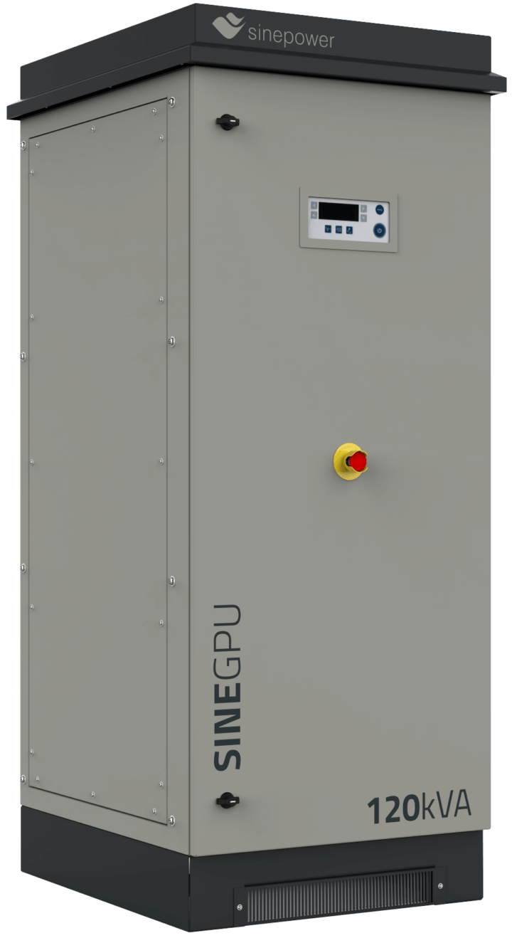 400Hz GPU for Military Aviation - SINE GPU - Sinepower
