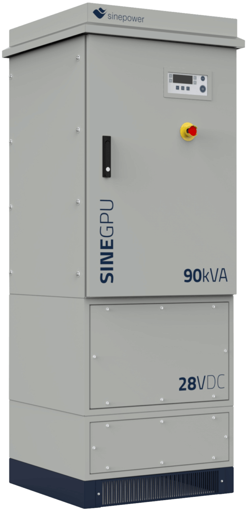 Aviation GPU for Civilian Airports - 400Hz Civil Aviation - Sinepower