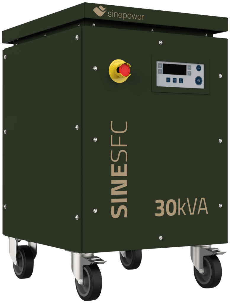 Military Static Frequency Converter - SINE SFC - Sinepower